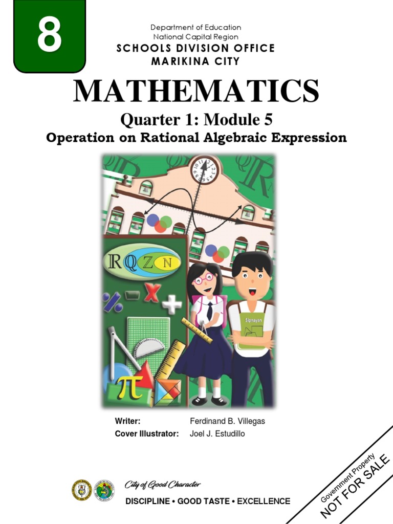 revalidated_MATH_GR8_QTR1-MODULE-5 - (36 pages) | PDF | Rational Number ...