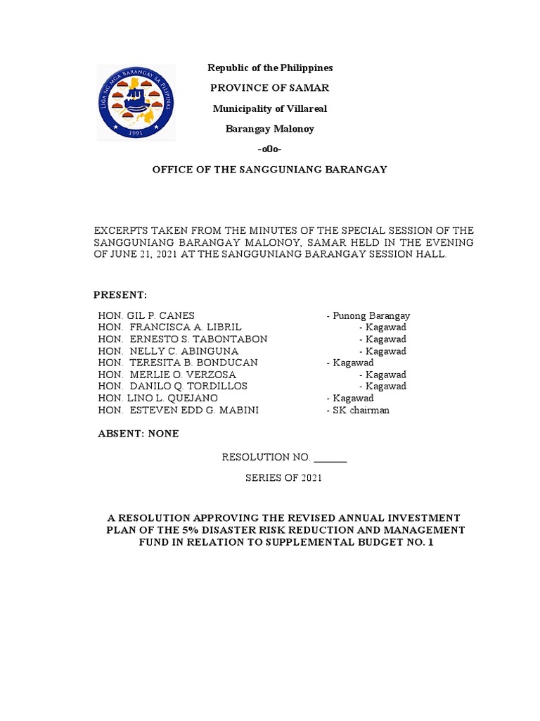 Approval of The AIP | PDF | Government