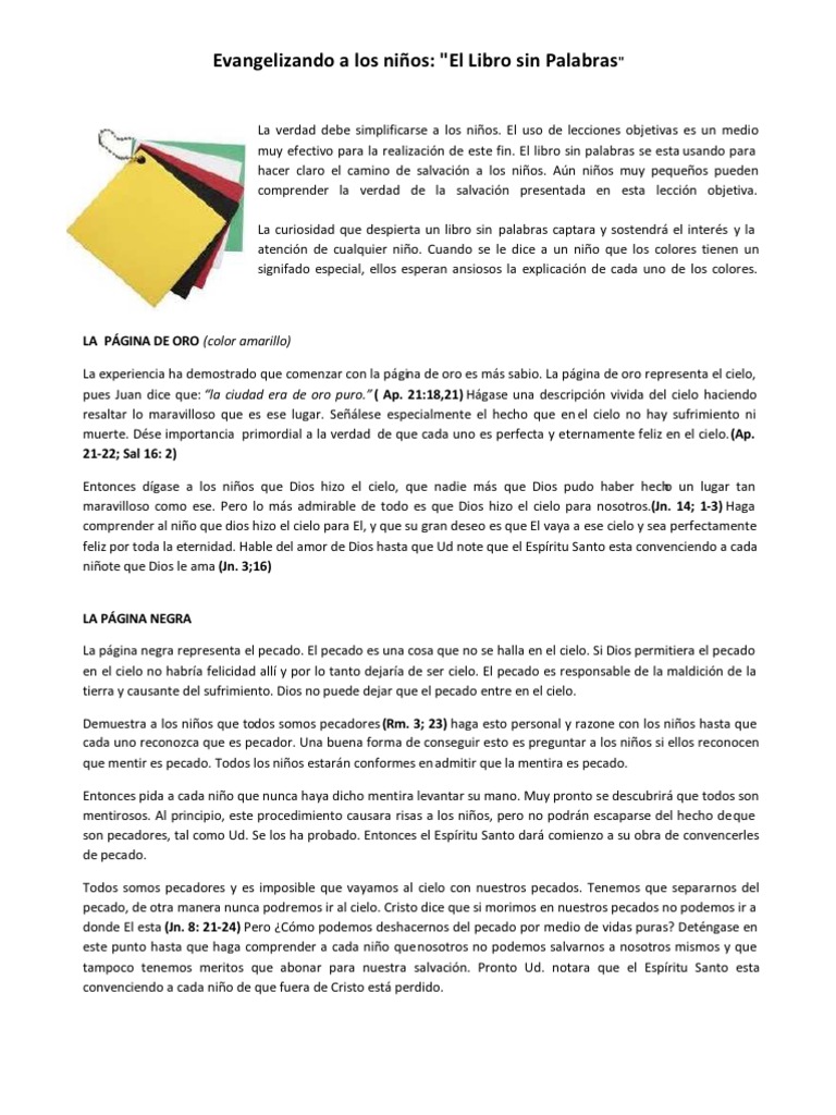 Evangelizando A Los Niños | PDF | Religión y espiritualidad