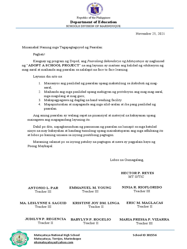 Letter To Stakeholders | PDF