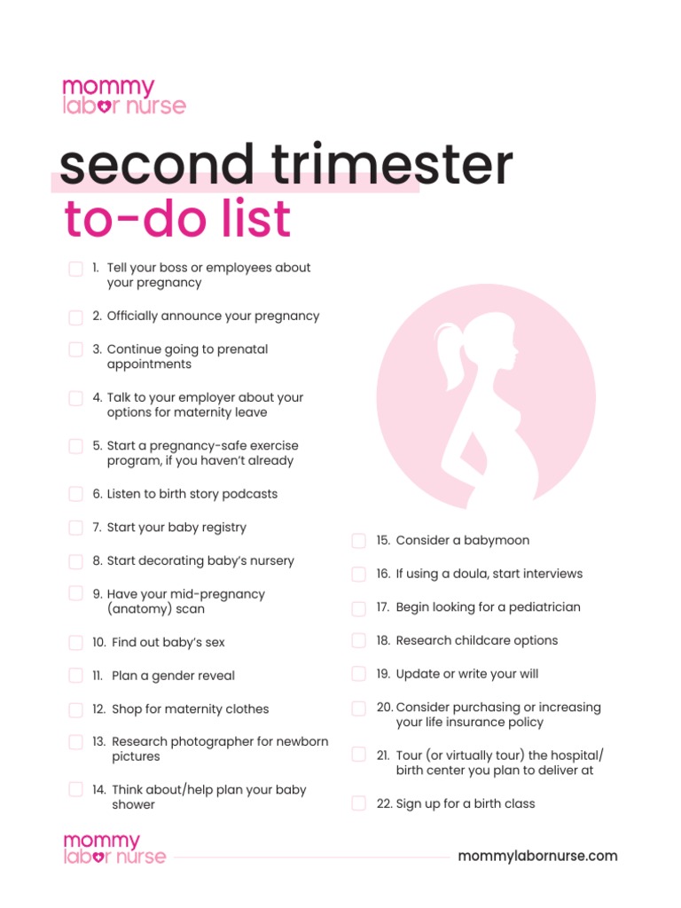 Second Trimester Prep Pack-1 | PDF