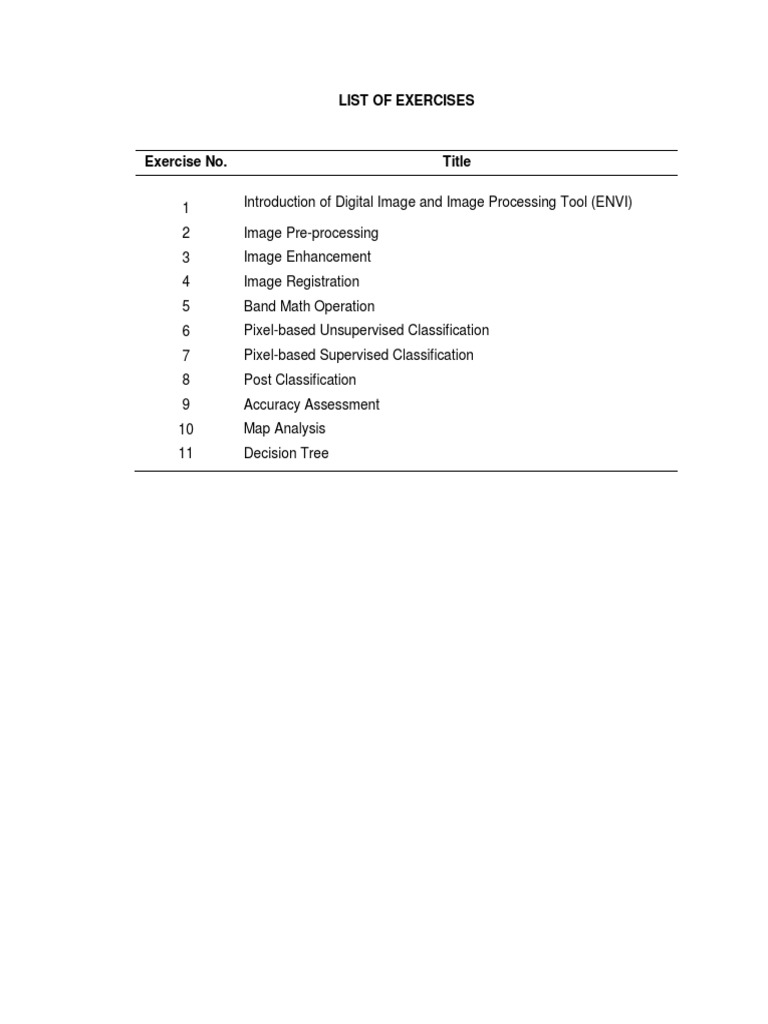 Remote Sensing Lab Manual | PDF | Image Editing | Data Type