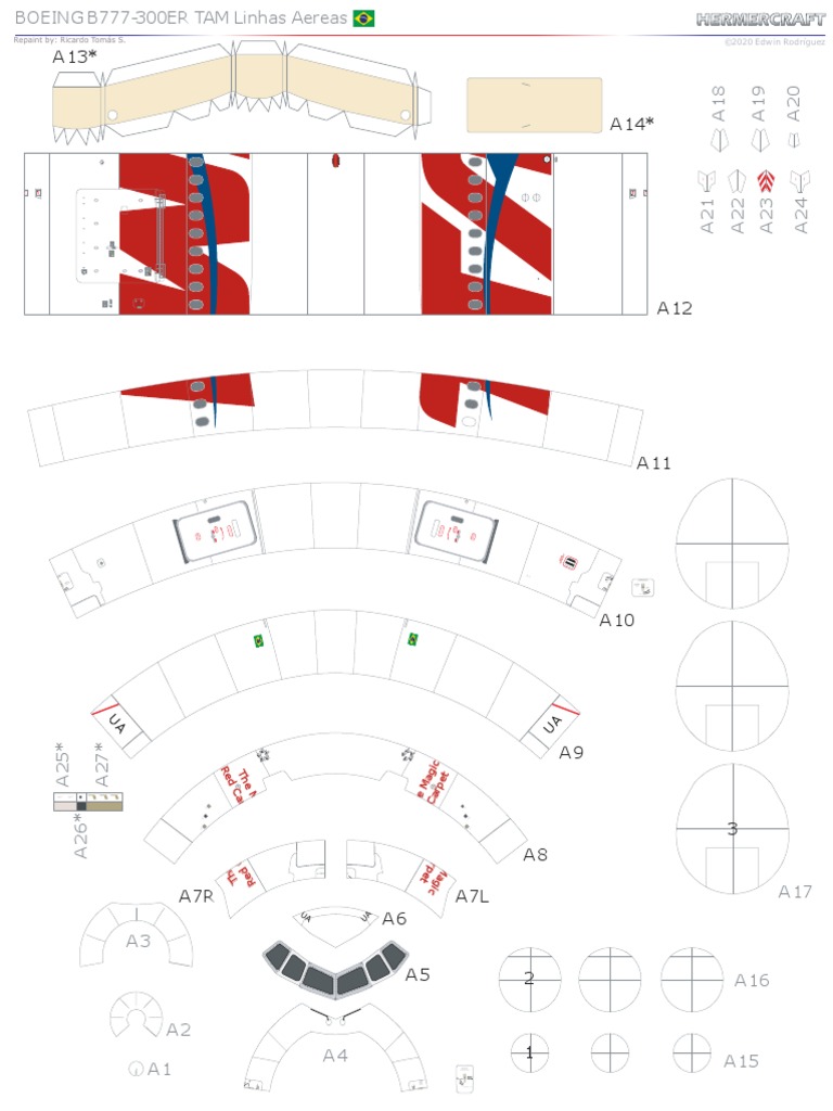 Boeing 777-300ER TAM | PDF