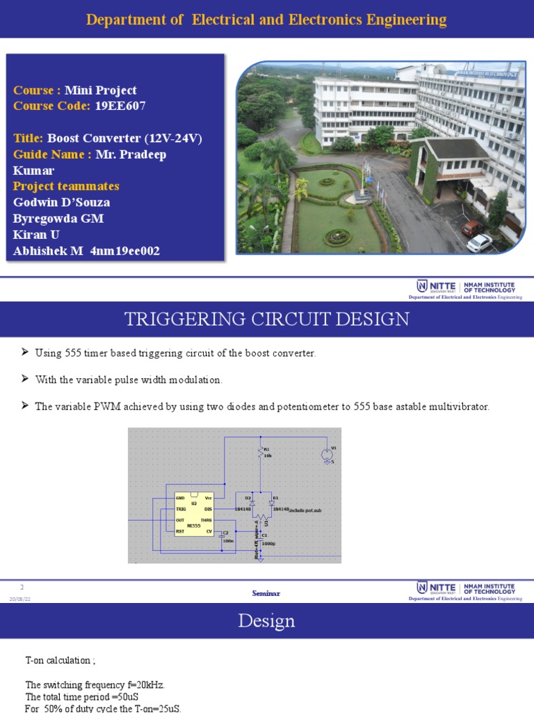 Boost Converter | PDF | Electrical Network | Electronic Engineering