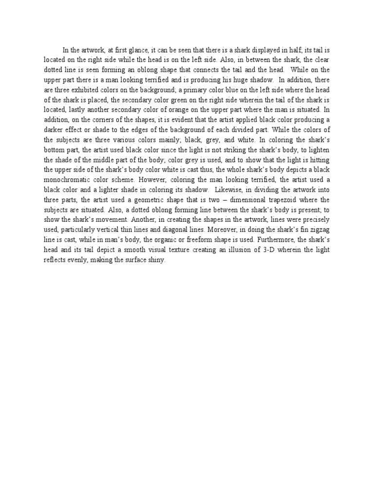 Paragraph One | PDF | Composition (Visual Arts) | Optics