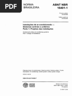 Abnt NBR 16655 1 2018 | PDF | Ar condicionado | Refrigeração