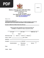 ASYCUDA World-Guyana Registration Form | PDF | User (Computing) | Customs