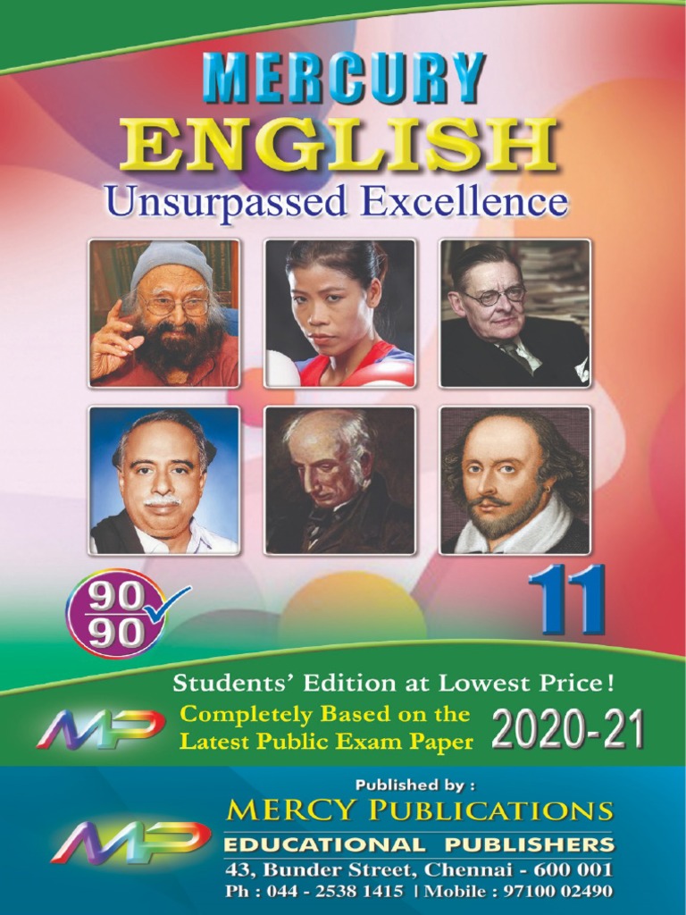 11th English Full Guide - Mercy Guide | PDF | Prayer | Empathy