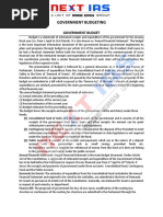 Polity Notes | PDF | Government Budget Balance | Government