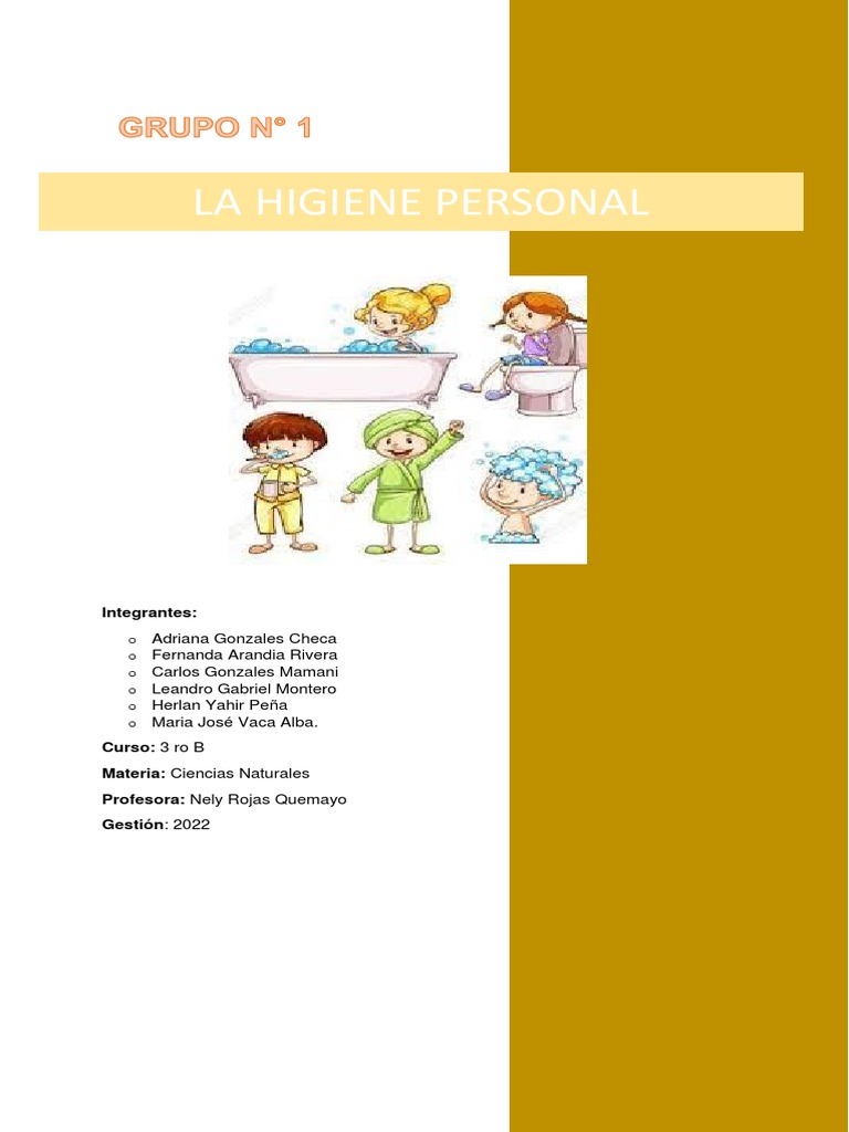 La importancia de la higiene personal para la salud | PDF | Higiene oral | Ciencias de la Salud