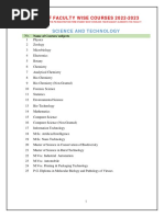 Dhaka University Course Guide | PDF | Science