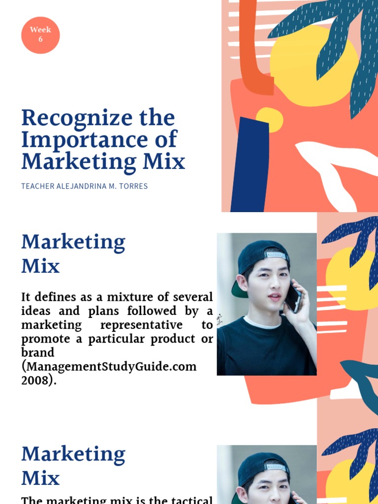 Importance of Marketing Mix Explained | PDF | Marketing | Sales