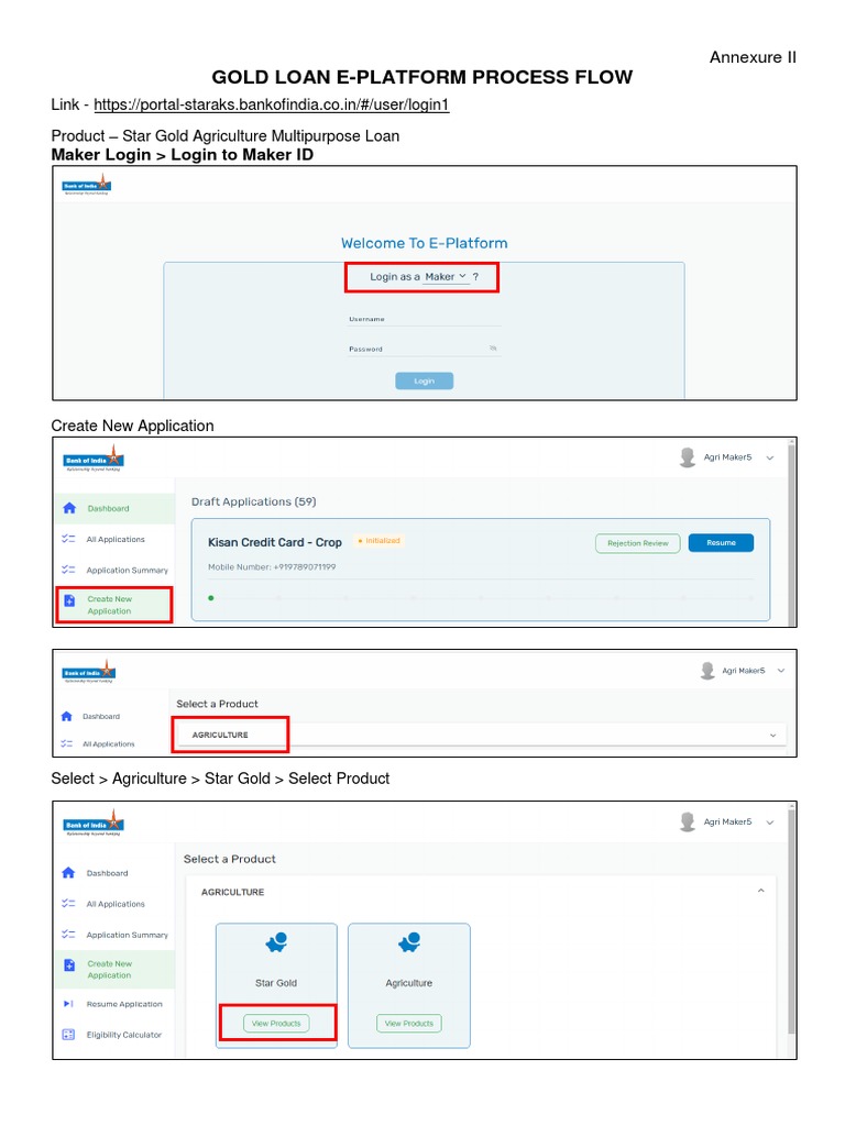 Process Flow Screenshot Final | PDF | Loans | Software