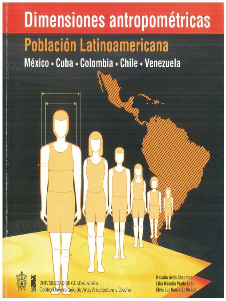Dimensiones Antropométricas de Población Latinoamericana by Lilia Roselia Prado León, Rosa | PDF ...