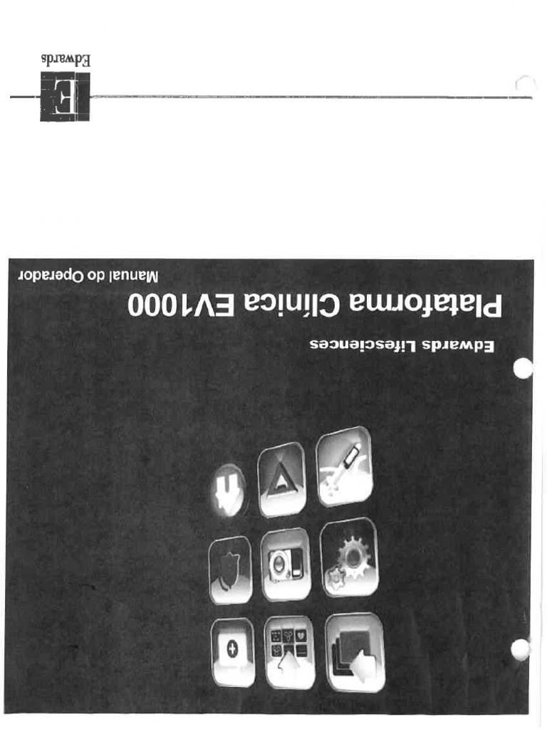 EV1000 Edwards Manual Operador | PDF