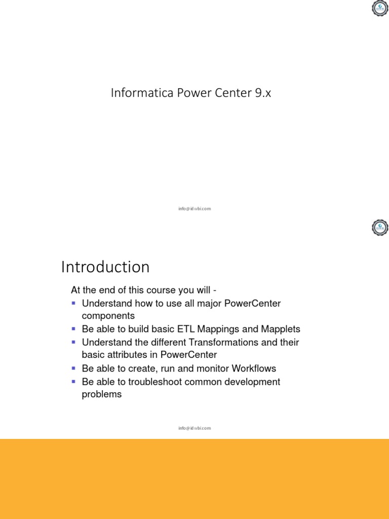 Informatica Power Center 9 | PDF | Databases | Cache (Computing)