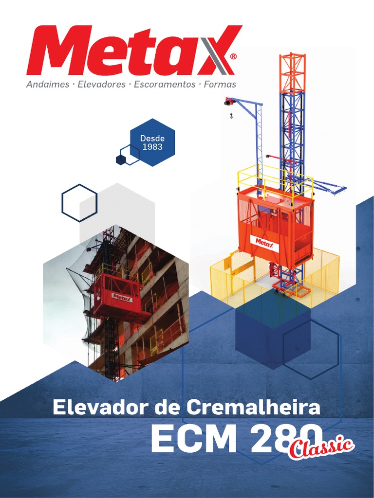 ELEVADOR METAX ECM 280 CLASSIC | PDF