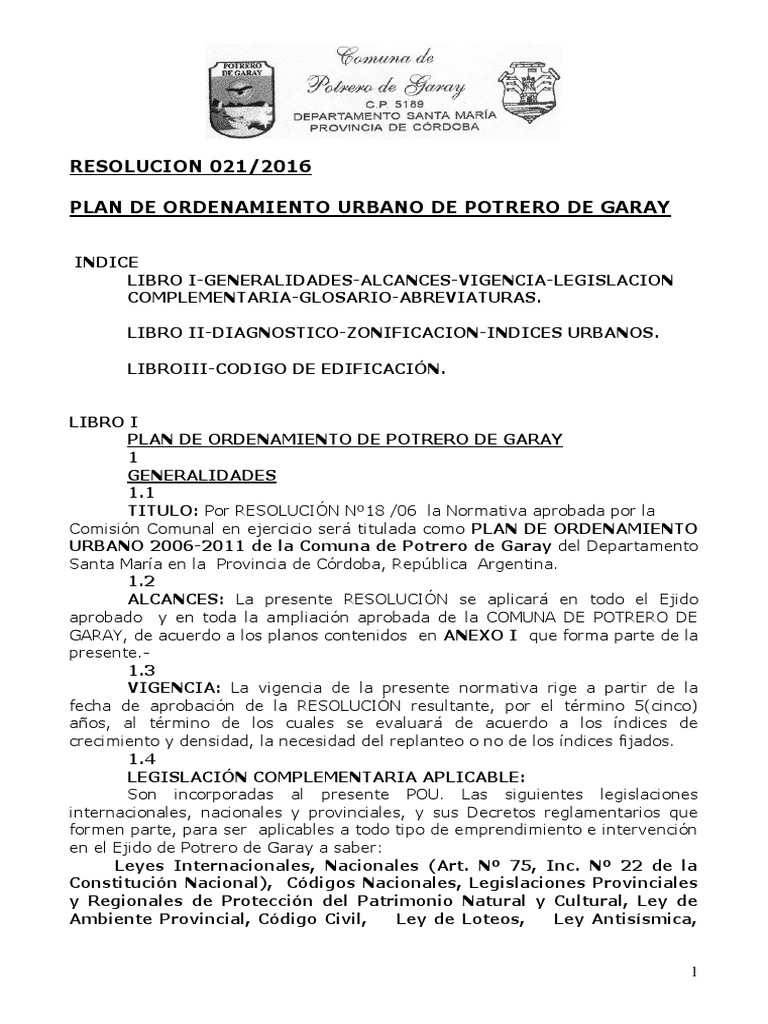 Codigo de Edificacion | PDF | Calle | Turismo