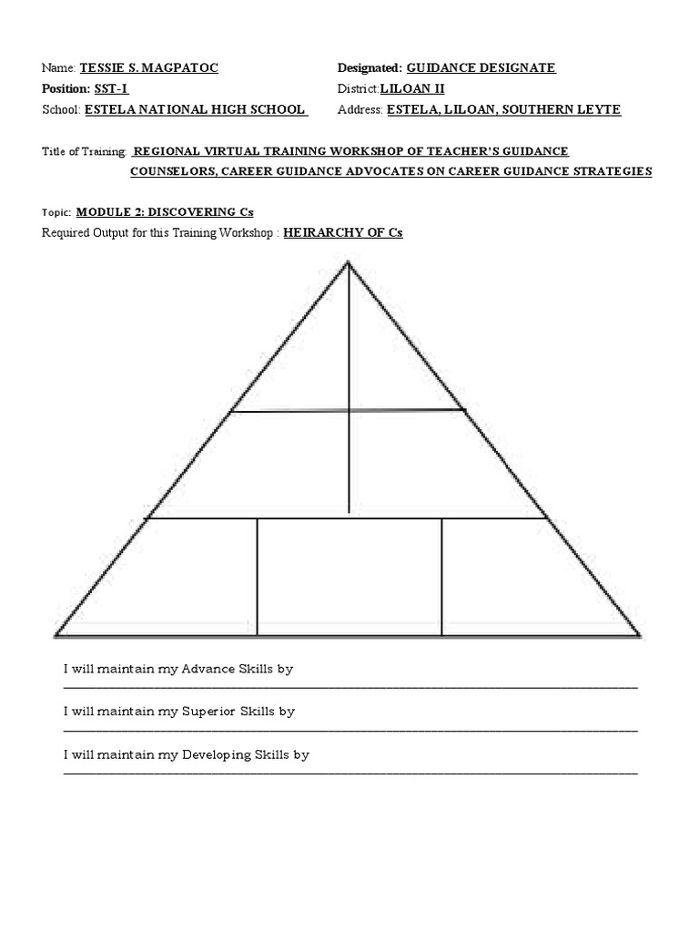 Counselors, Career Guidance Advocates On Career Guidance Strategies ...