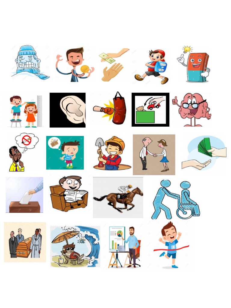 Verbos Imagenes | PDF