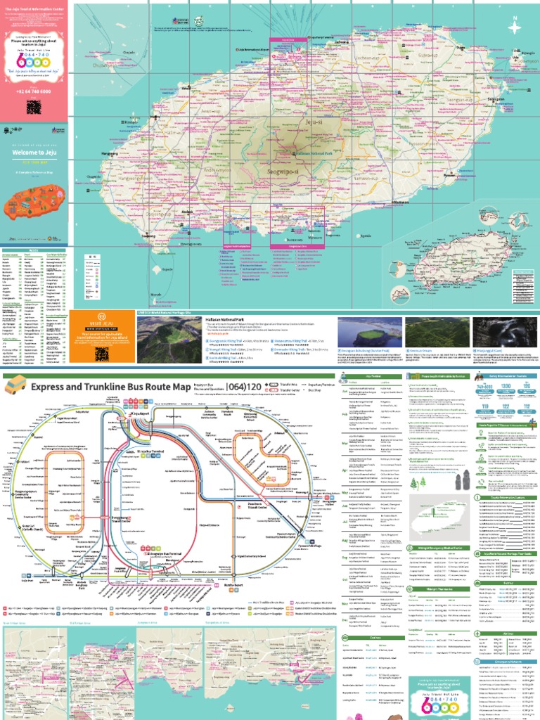 Jeju Map English | PDF