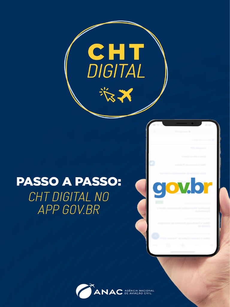 Como Usar o CHT Digital no Gov.br | PDF | Aplicativo para celular | Carteira de Motorista