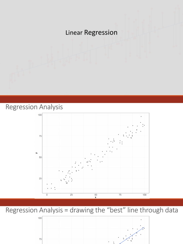 Slides - Simple Linear Regression | PDF | Errors And Residuals | Regression Analysis