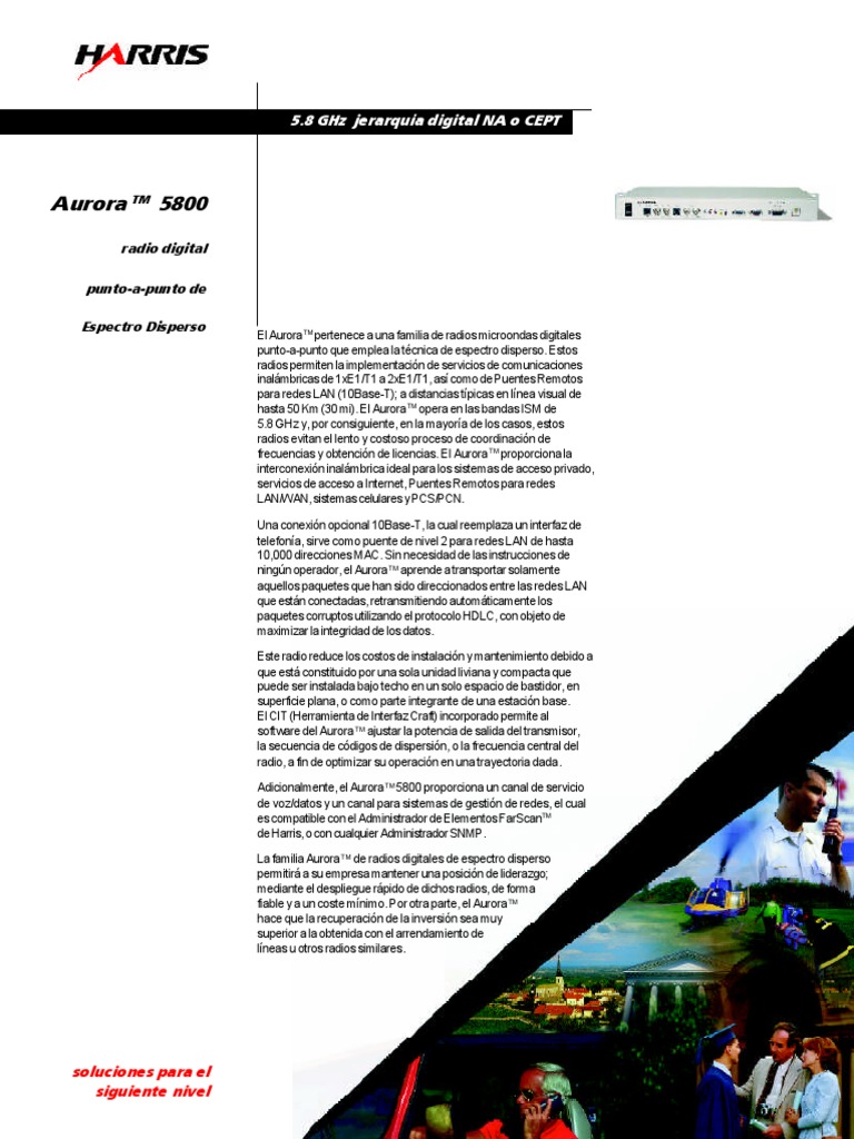 Harris 5800 | PDF | Inalámbrico | Radio