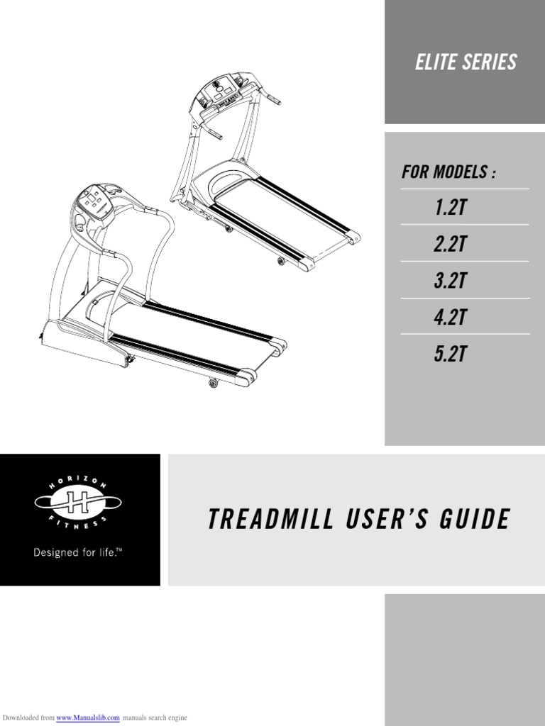 Treadmill User'S Guide: Elite Series | PDF | Ac Power Plugs And Sockets ...