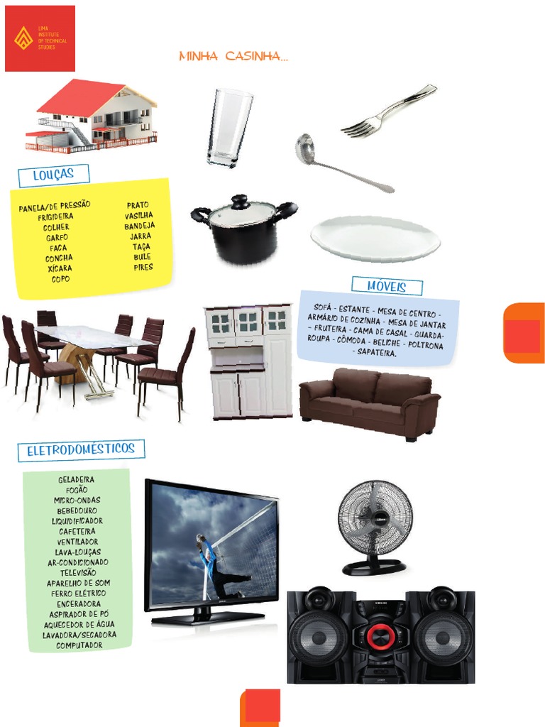 Vocabulário Casa e Presente Do Subjuntivo | PDF | Tempo