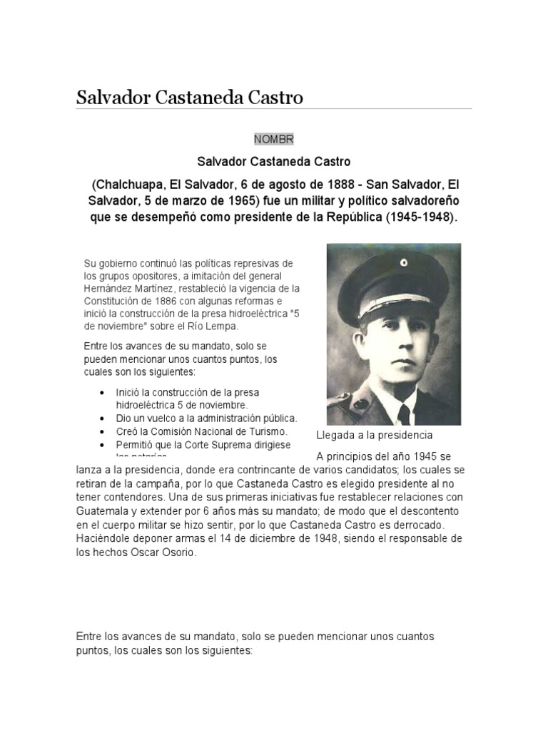 Salvador Castaneda Castro | PDF | Gobierno