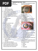 Optometry Exam Questions | PDF | Glasses | Eye