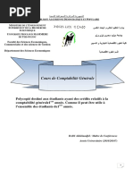 Plan Comptable Algerien SCF PDF | PDF | Comptabilité | Bilan comptable