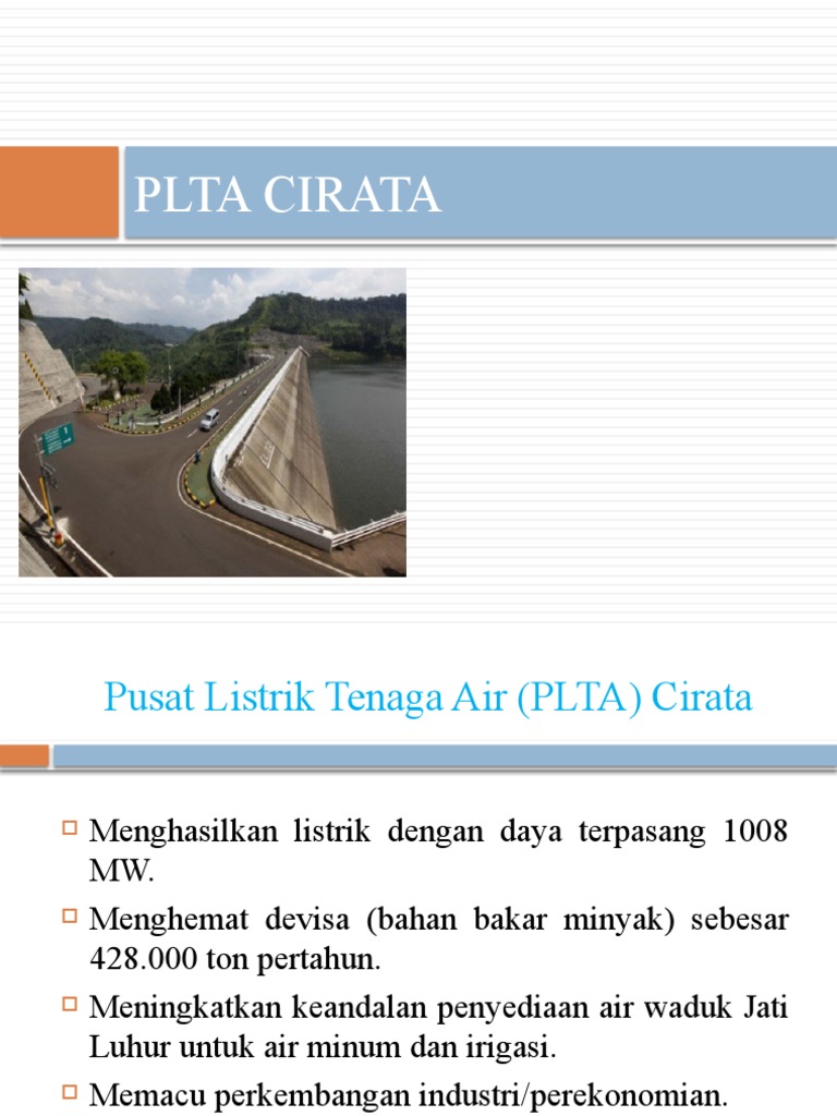 Plta Cirata | PDF | Griya & Taman