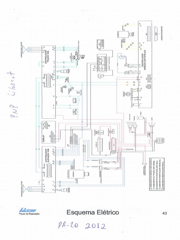 ESQUEMA ELETRICO PR20 ZAPI | PDF