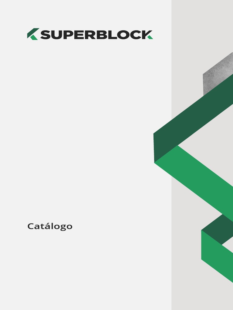 Catálogo de productos Superblock | PDF