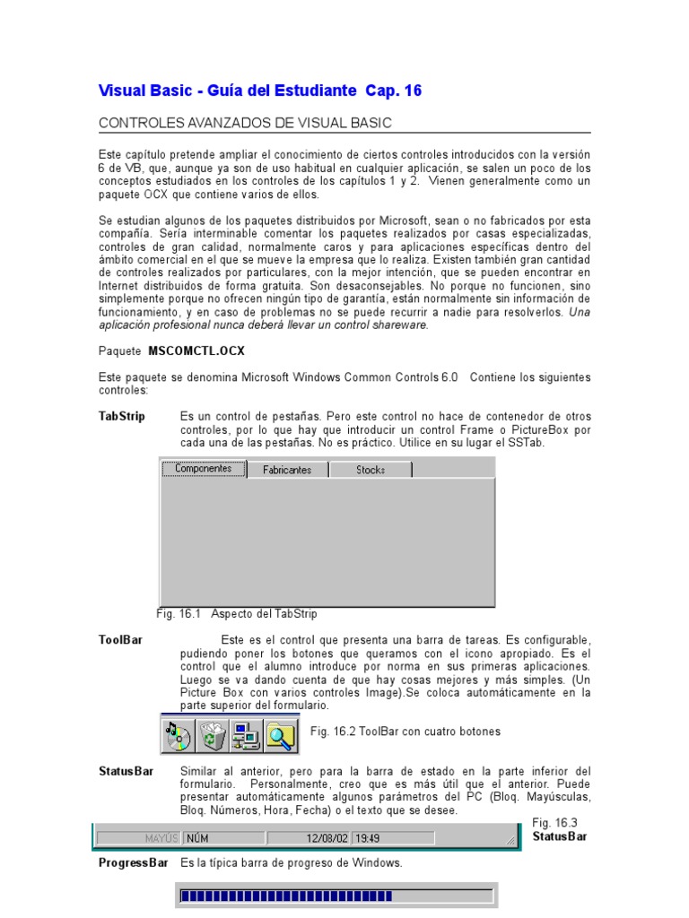 Capitulo 16 Visual Basic 6
