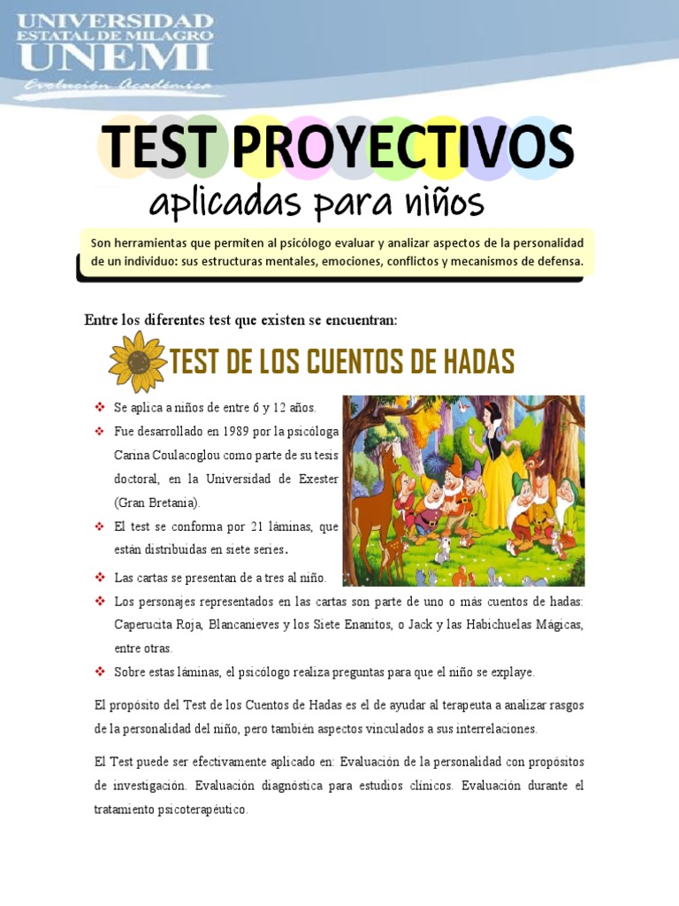 Test Proyectivos | PDF