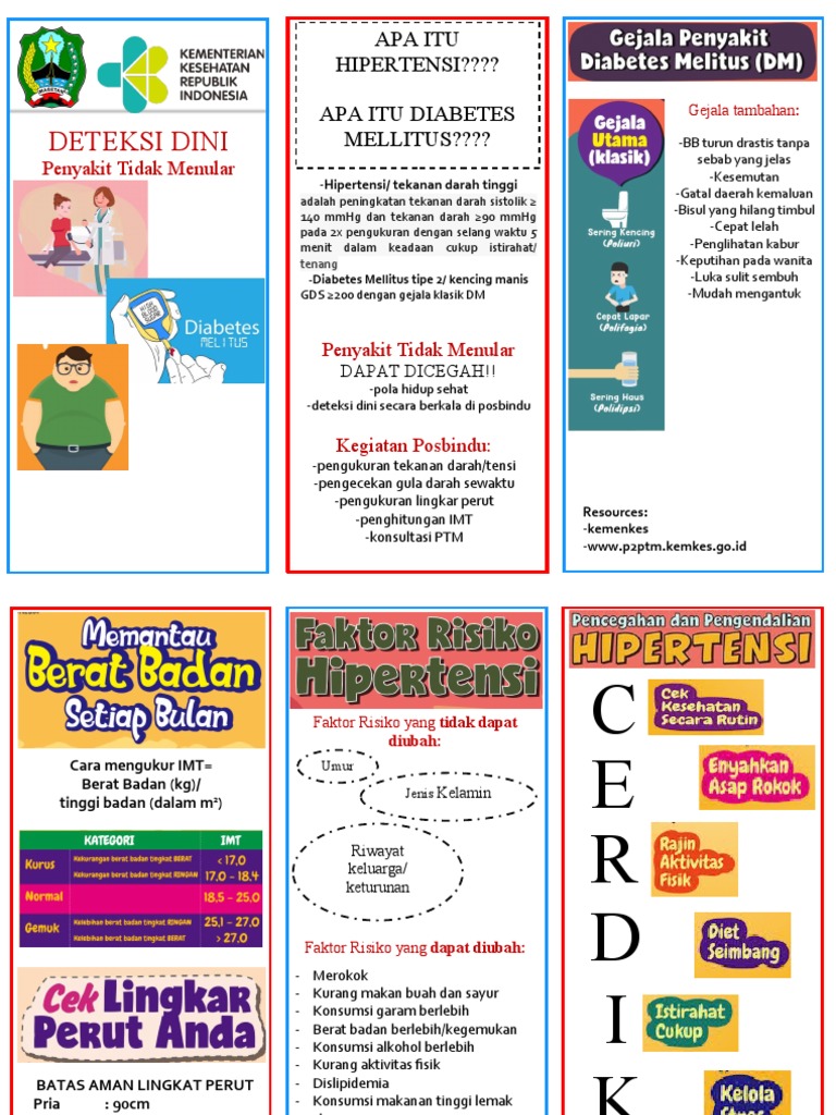 Deteksi Dini Hipertensi & Diabetes | PDF