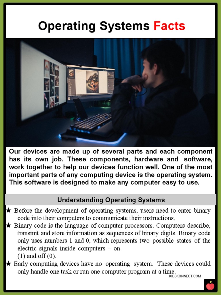 OS Basics for Young Learners | PDF | Operating System | Graphical User ...