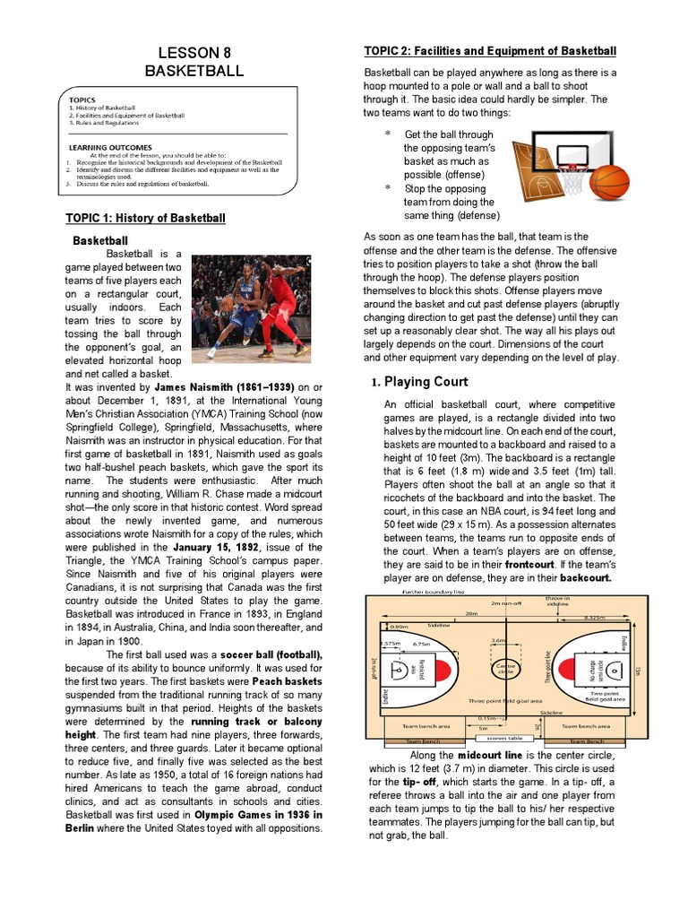 PE-4-2nd-wave (1) | PDF | Referee | Basketball Positions