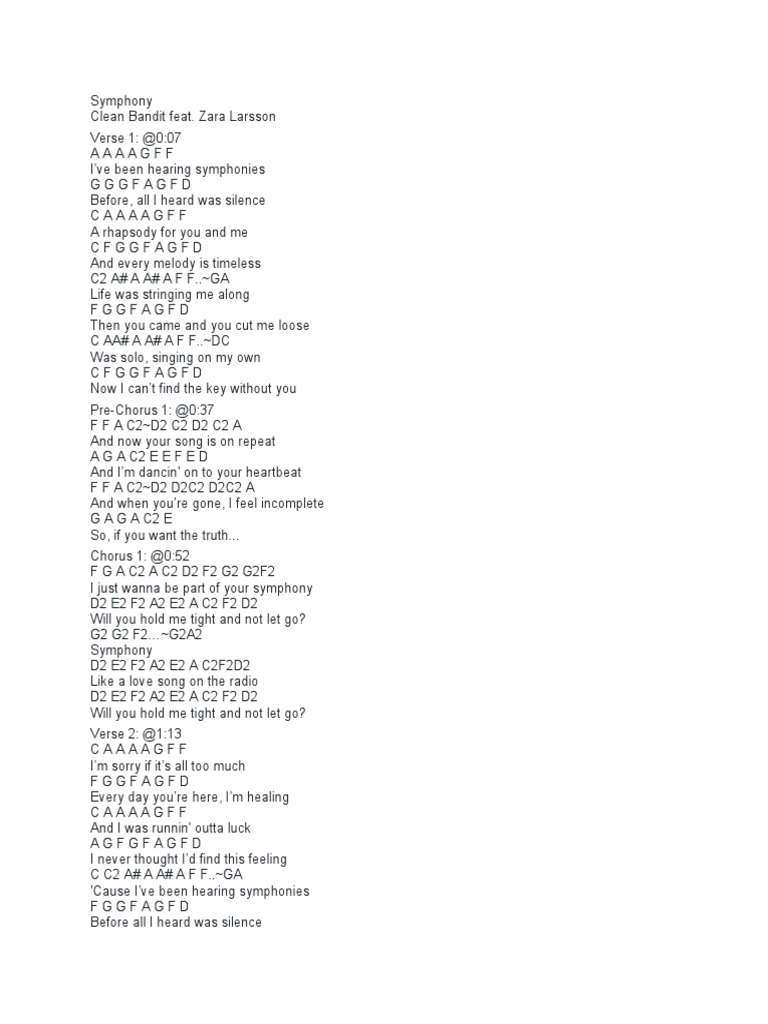 Lyre Notes | PDF | Song Structure | Musical Forms