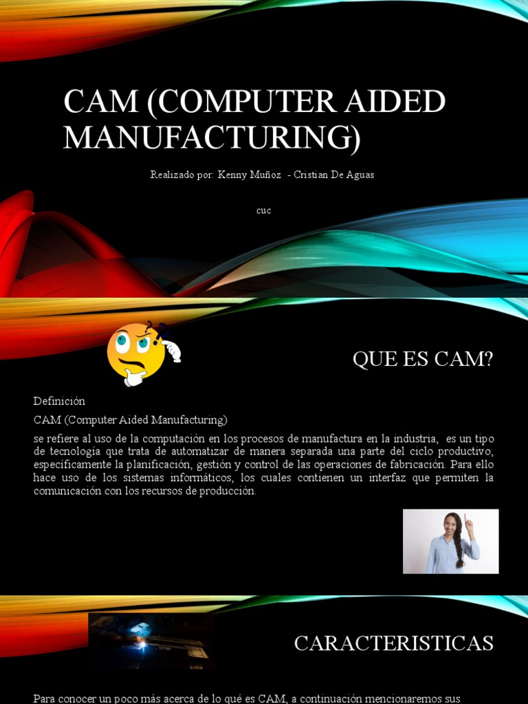 Cam (Computer Aided Manufacturing) | PDF | Mecanizado | Control numerico