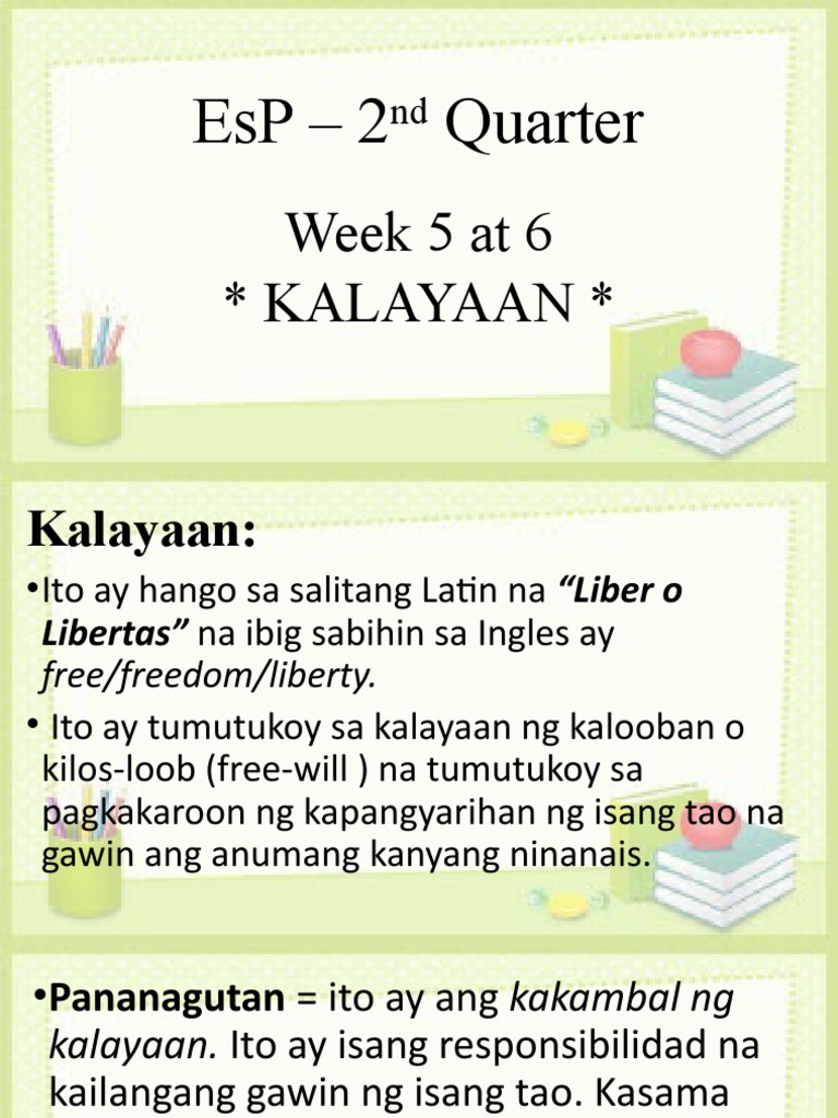 Esp 7-Q2 Week 5-6 | PDF