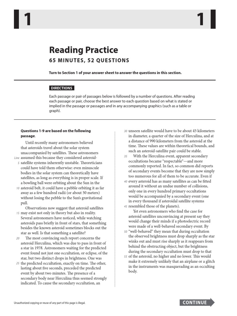 Reading Practice: 65 Minutes, 52 Questions | PDF | Monopoly ...