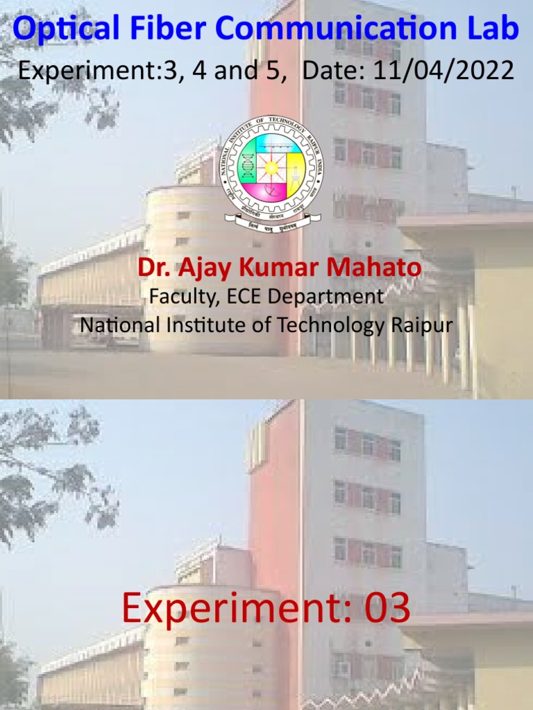 OFC Lab Exp2 Ver2 | PDF | Laser | Natural Philosophy