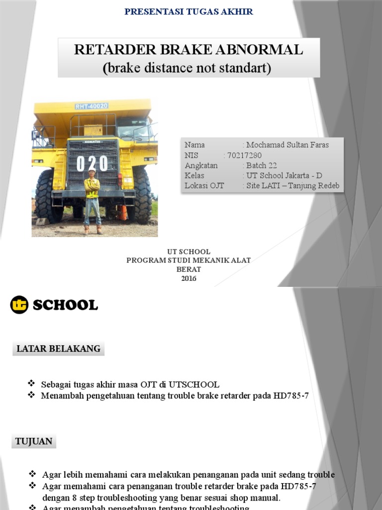 Troubleshooting Retarder Brake | PDF