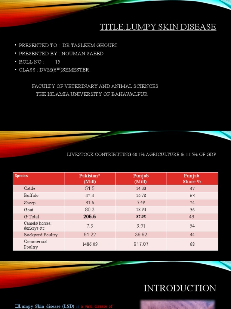 LSD | PDF | Animal Diseases | Medicine