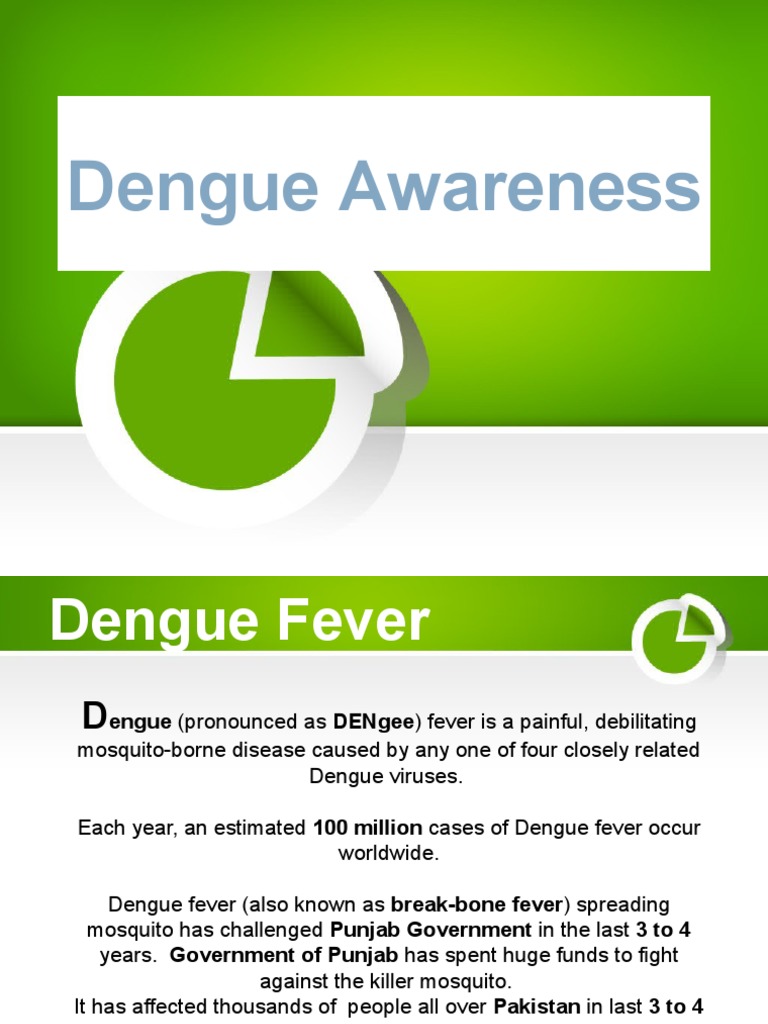 Dengue Awareness | PDF | Mosquito | Animal Diseases