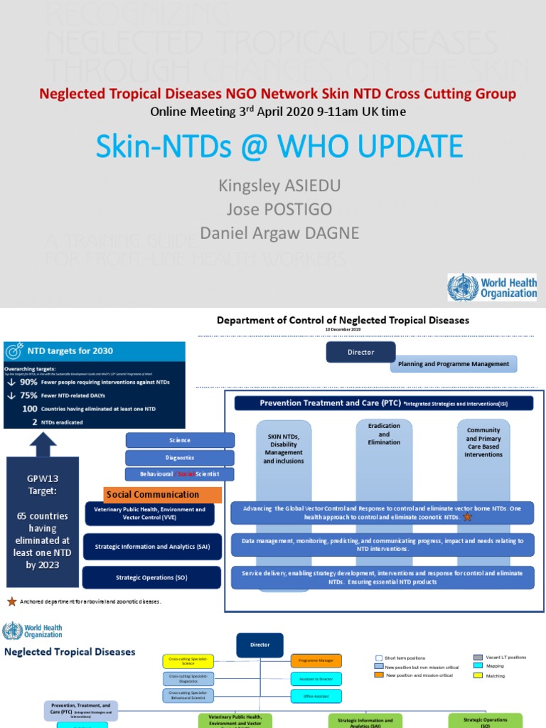 Skin-Ntds at Who Update: Kingsley ASIEDU Jose Postigo Daniel Argaw ...